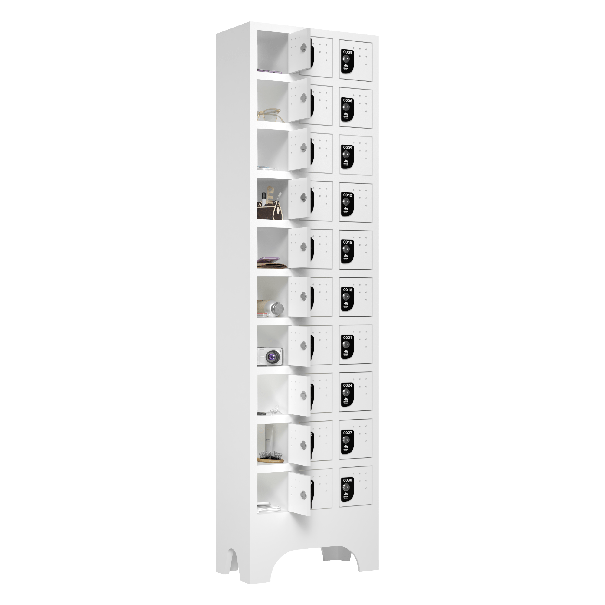 Armário Porta Objetos 30 portas - MC20300 - Macam Brasil